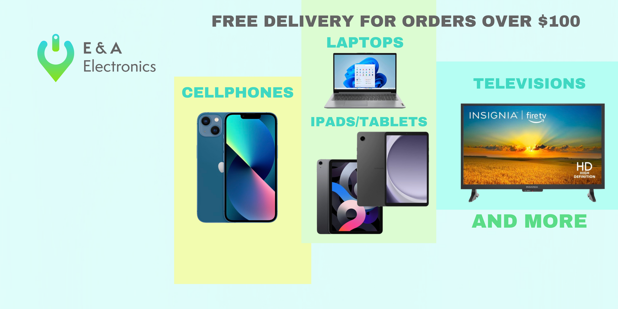 E & A Electronics | Online Store: Best Prices, Free Same Day Delivery.